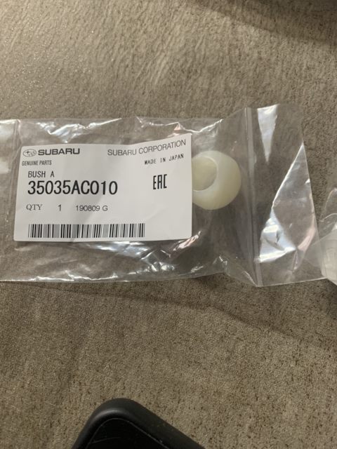 35035AC010 Втулка кулисы SUBARU | Запчасти на DRIVE2