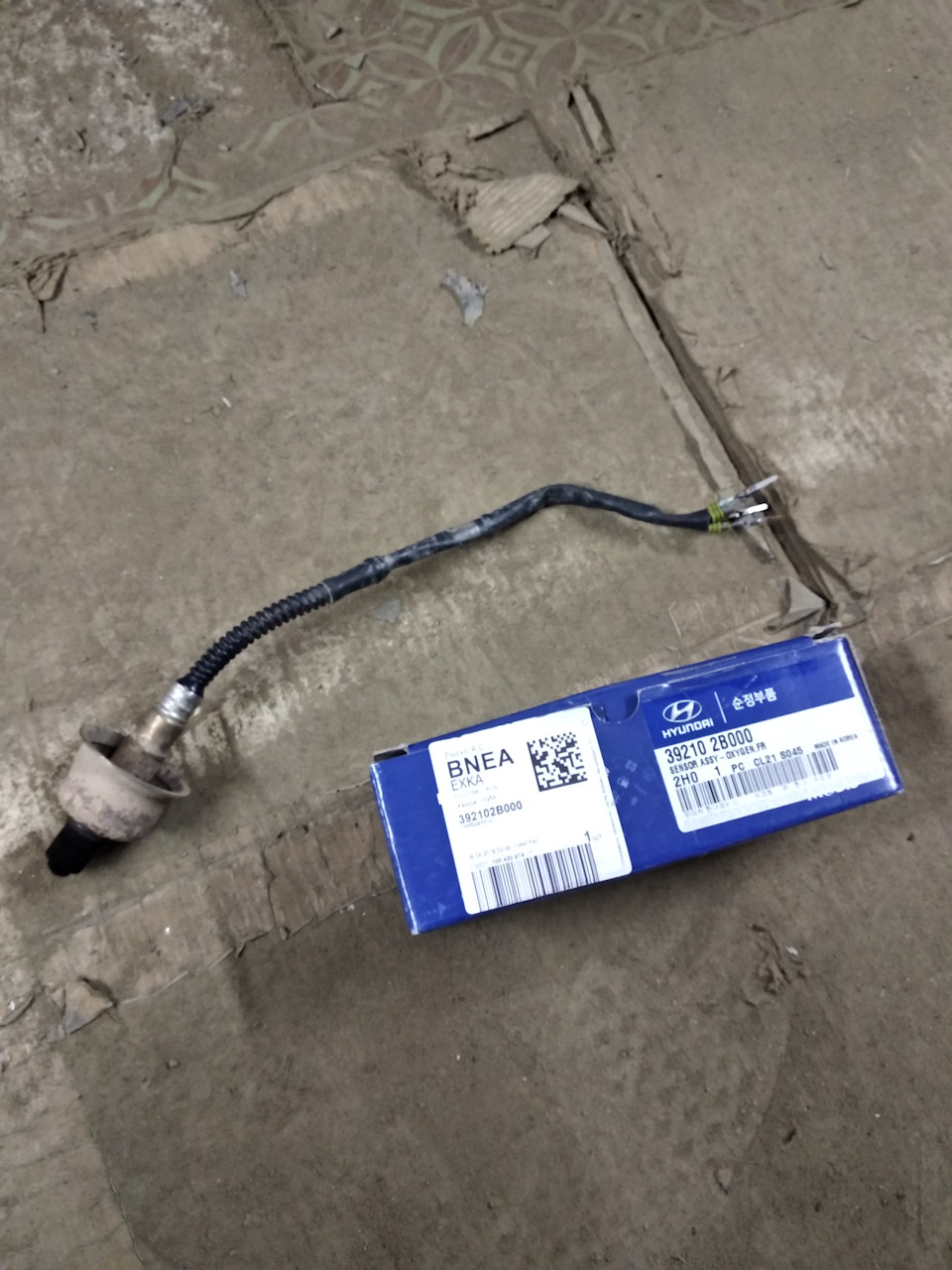 392102B000 КИСЛОРОДНЫЙ ДАТЧИК ДВИГАТЕЛЯ — ЭЛЕКТРОХИМИЧЕСКИЙ ЛЯМБДА-ЗОНД ...