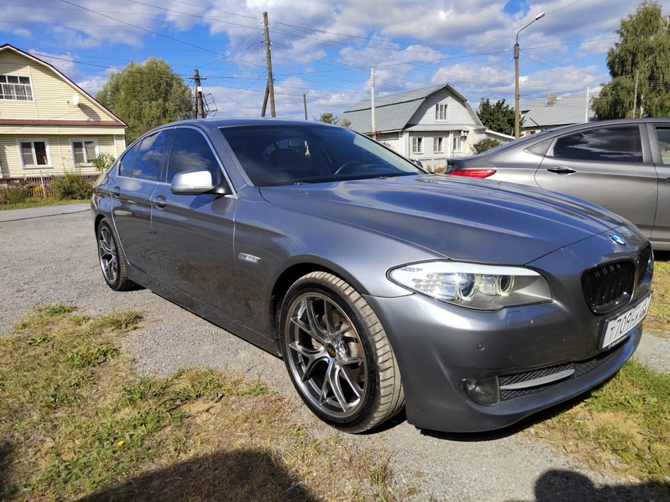 И снова керамика Kragen Matrix — BMW 5 series (F10), 2 л, 2012 года ...