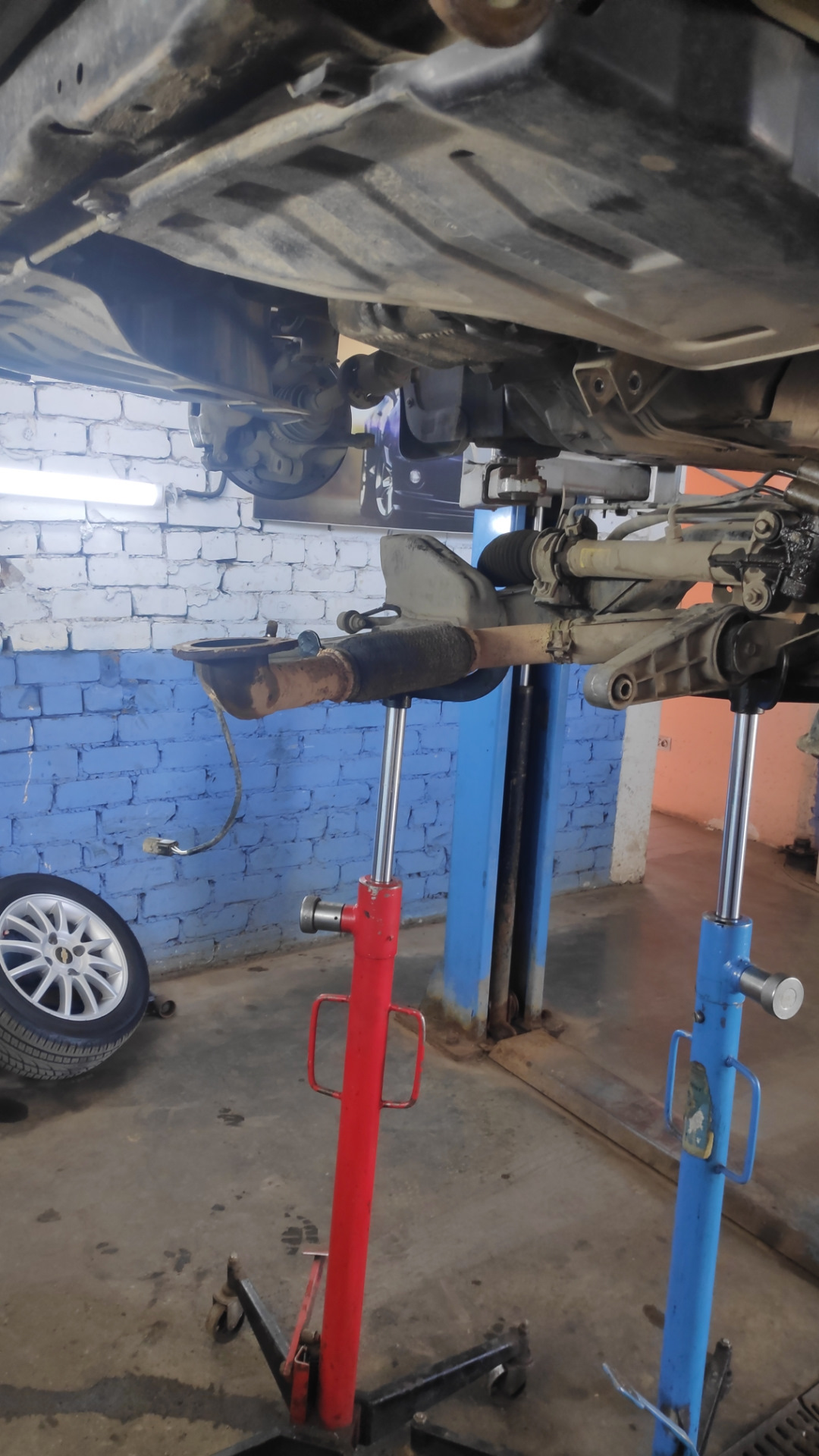 Замена рейки. — Chevrolet Lacetti 5D, 1,6 л, 2007 года | визит на ...