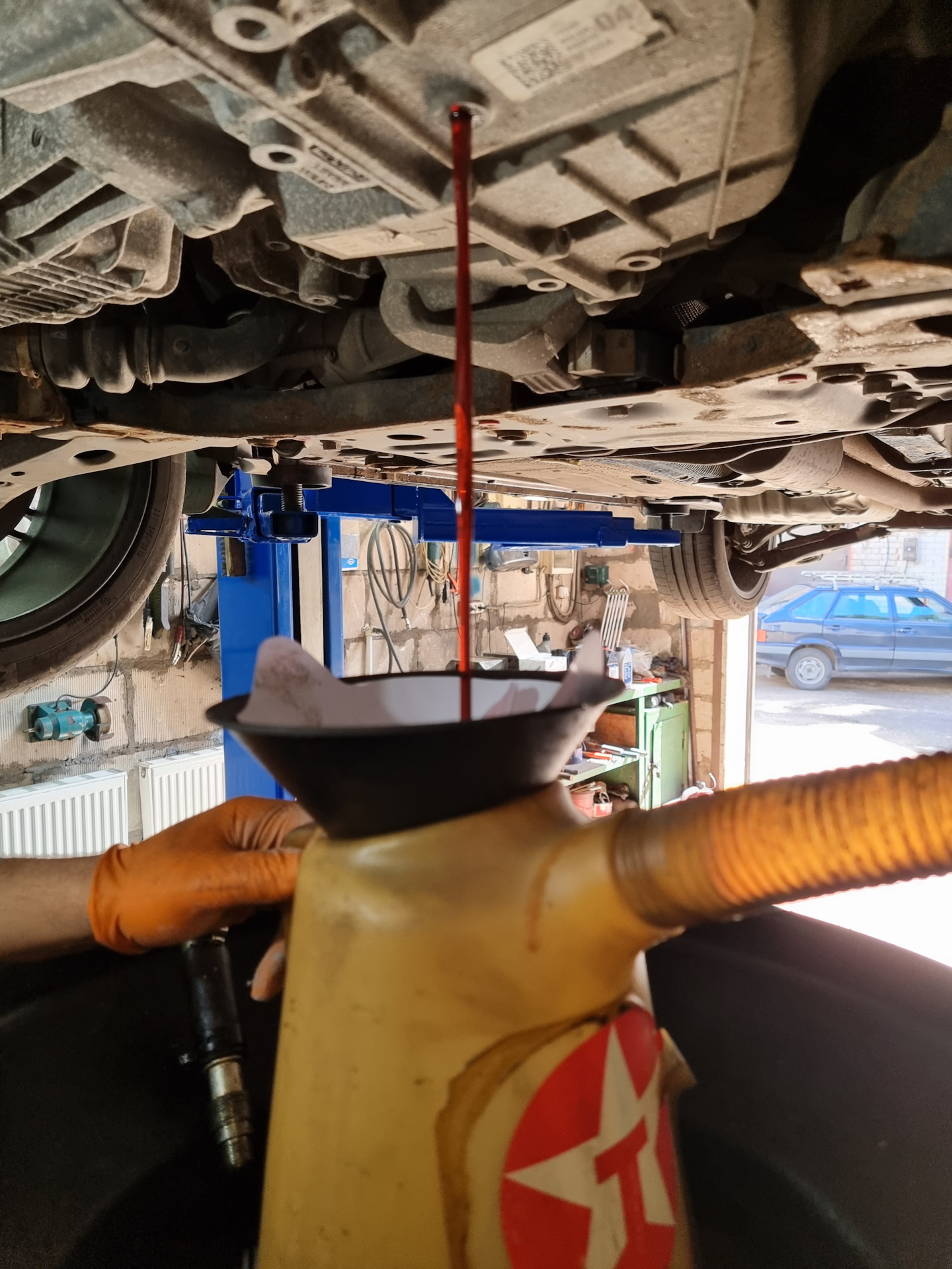 Замена опоры ДВС, масла в АКПП, РК и заднем дифференциале — Ford Kuga ...