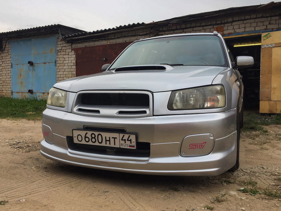 22 ★ Передний бампер cross sport, губа sti, заглушки птф — Subaru ...