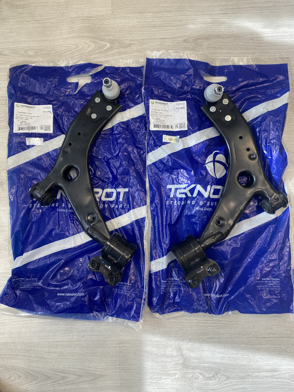 #59 Замена рычагов передней подвески — Ford Focus Hatchback II, 1,8 л ...