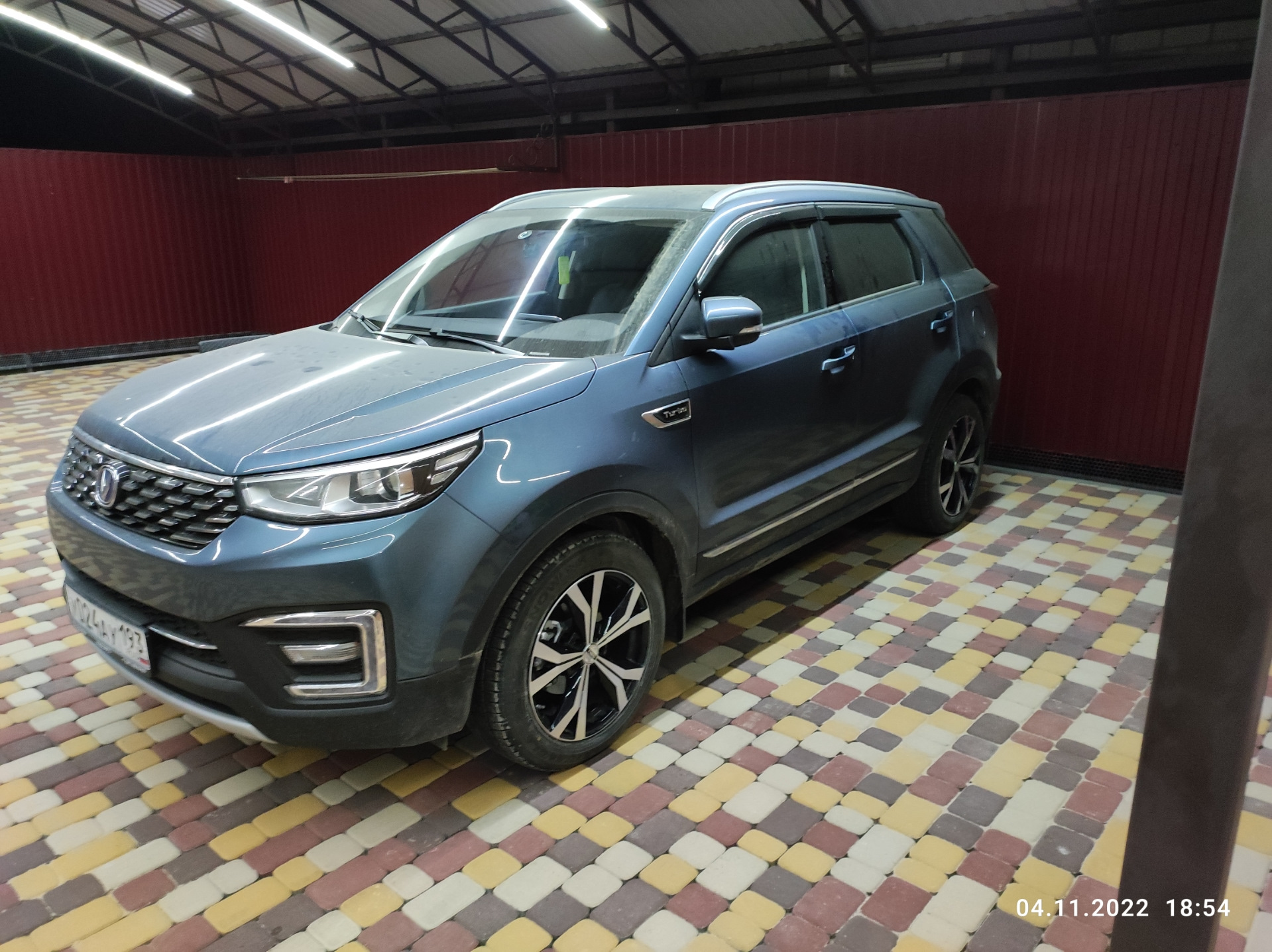 Поставил диски с резиной на зиму — Changan CS55, 1,5 л, 2021 года ...