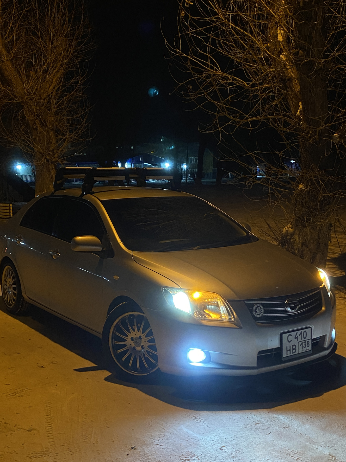 поставил рейлинги и 17 колеса🛞 — Toyota Corolla Axio (E140), 1,5 л ...