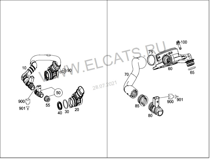 10. Профилактика картерных газов. Замена крышки и клапан-регулятора ...