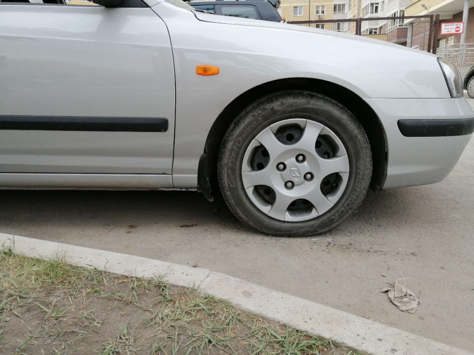 Крылья ч.2 установка — Hyundai Elantra (3G), 1,6 л, 2002 года ...