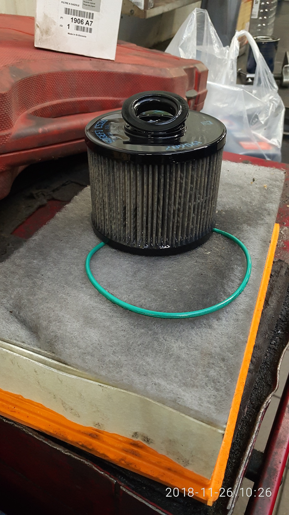 1906A7 Фильтр топлвный дизель Peugeot Citroen | Запчасти на DRIVE2