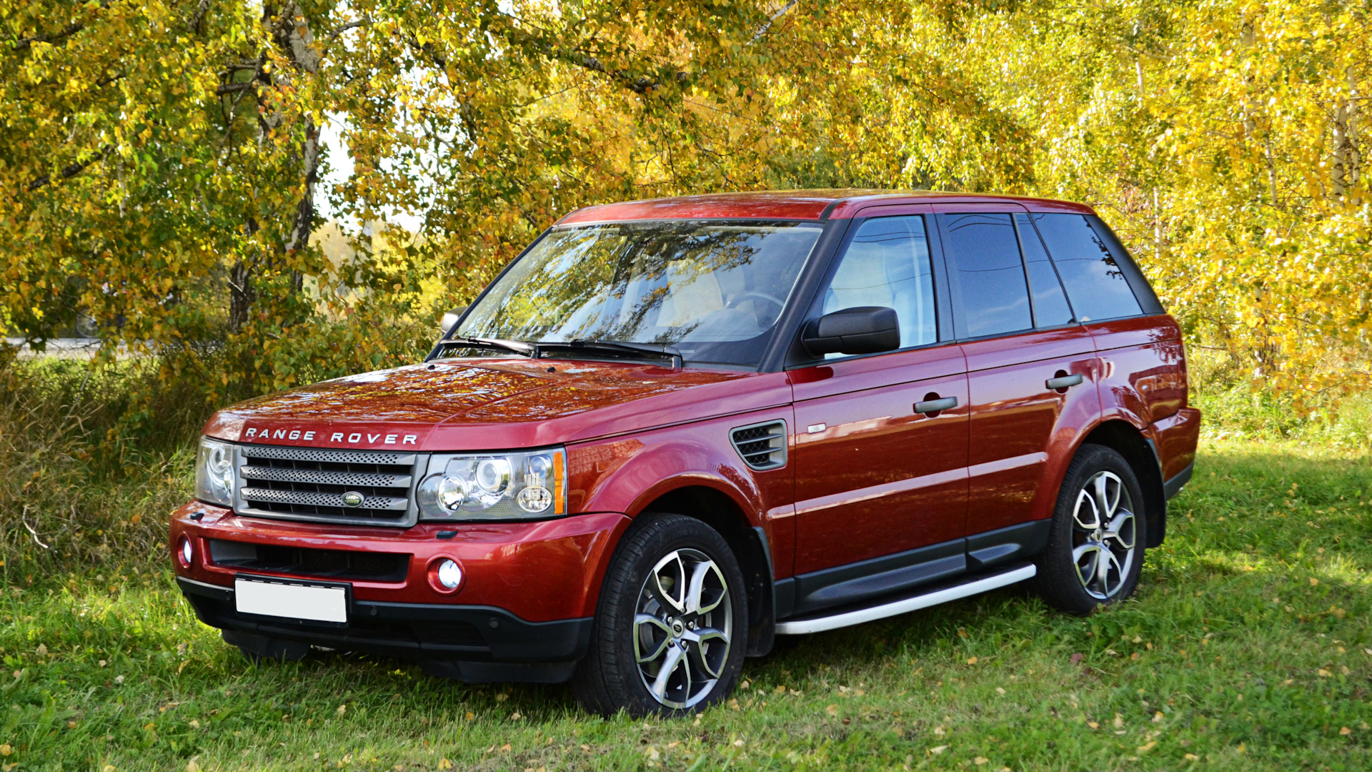 Land Rover Range Rover Sport (1G) 4.4 бензиновый 2008 | 4.4 Rimini Red ...