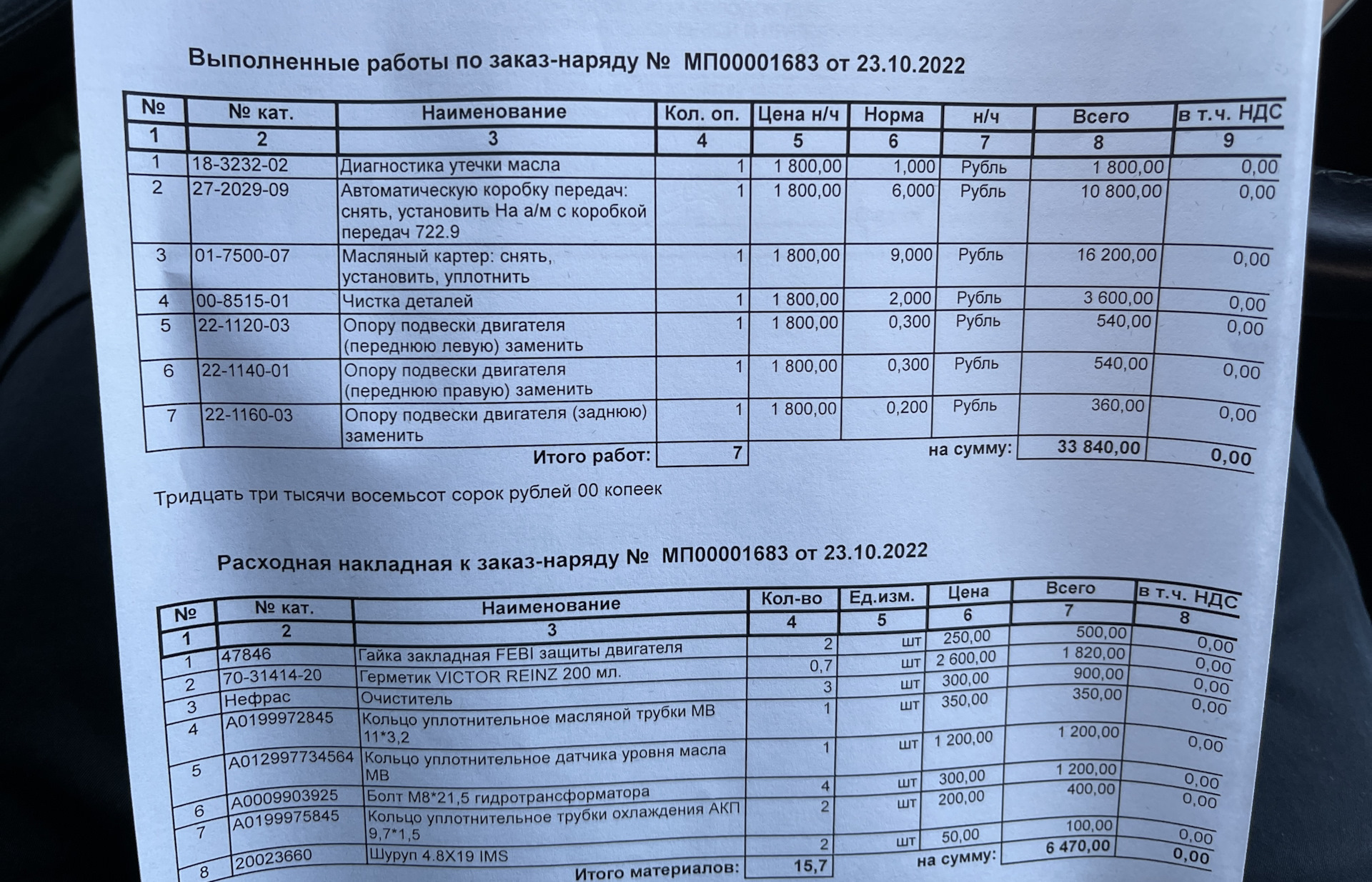 Течь масла — Mercedes-Benz E-Class (W212), 2 л, 2013 года | визит на ...