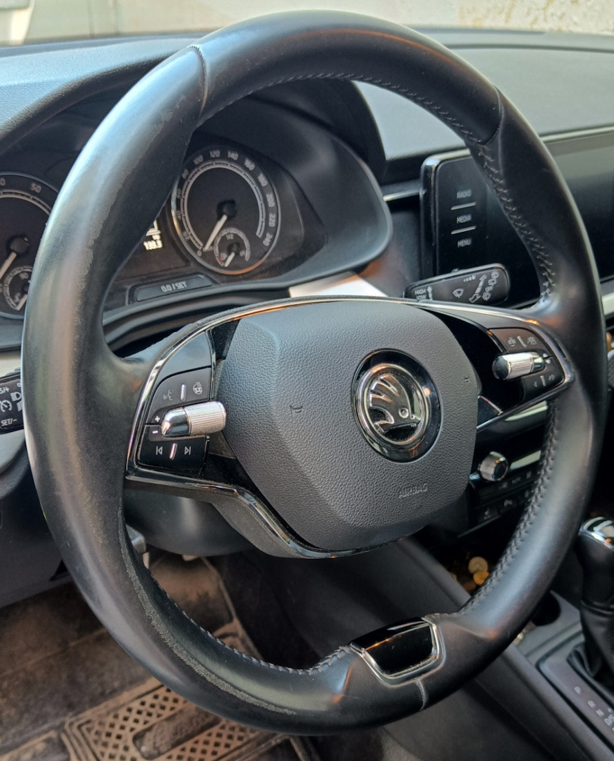 #20. Звезда рулю… — Skoda Rapid (2G), 1,6 л, 2020 года | наблюдение ...