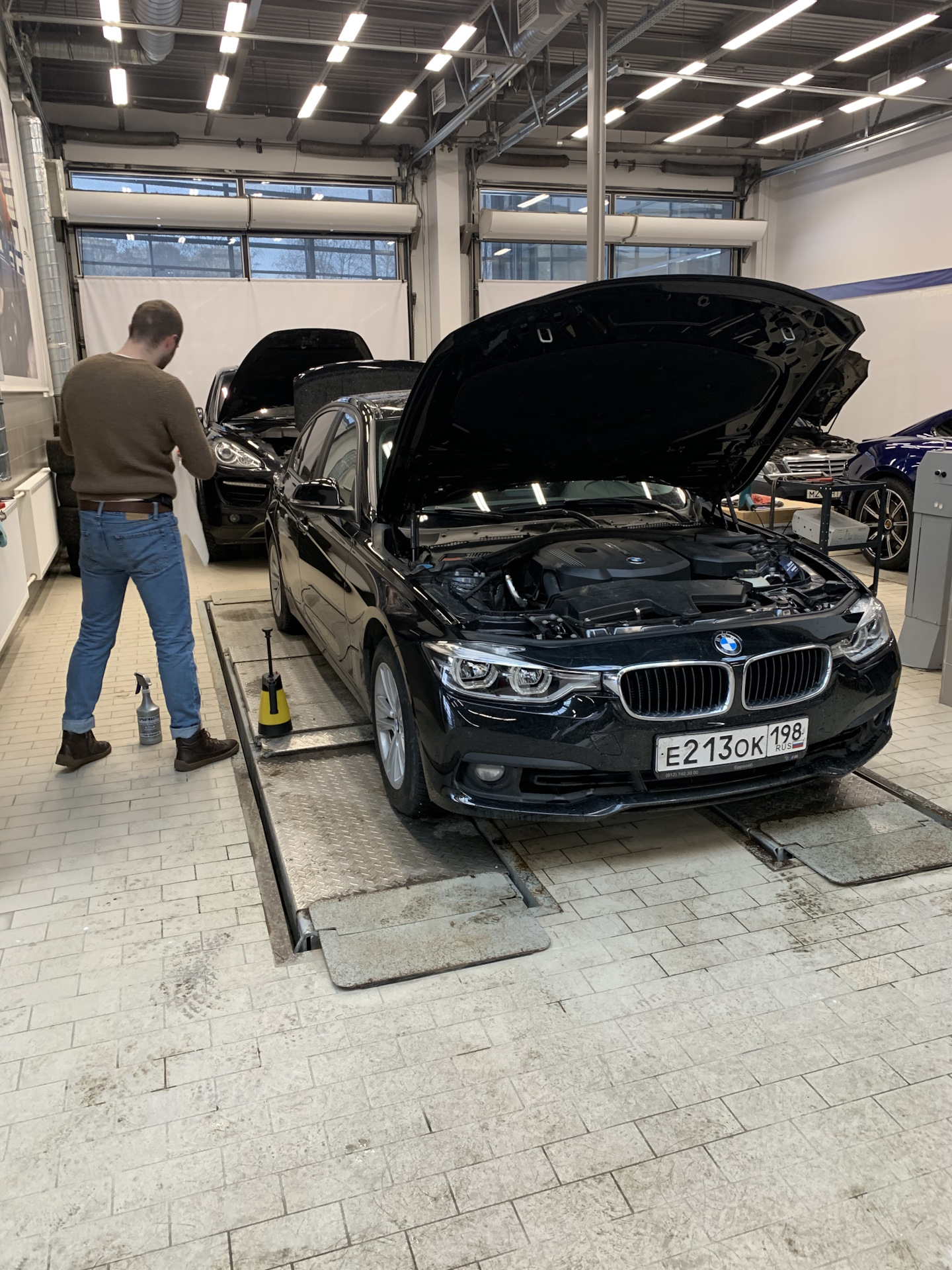 Защита важных мест — BMW 3 series (F30), 1,5 л, 2016 года | стайлинг ...