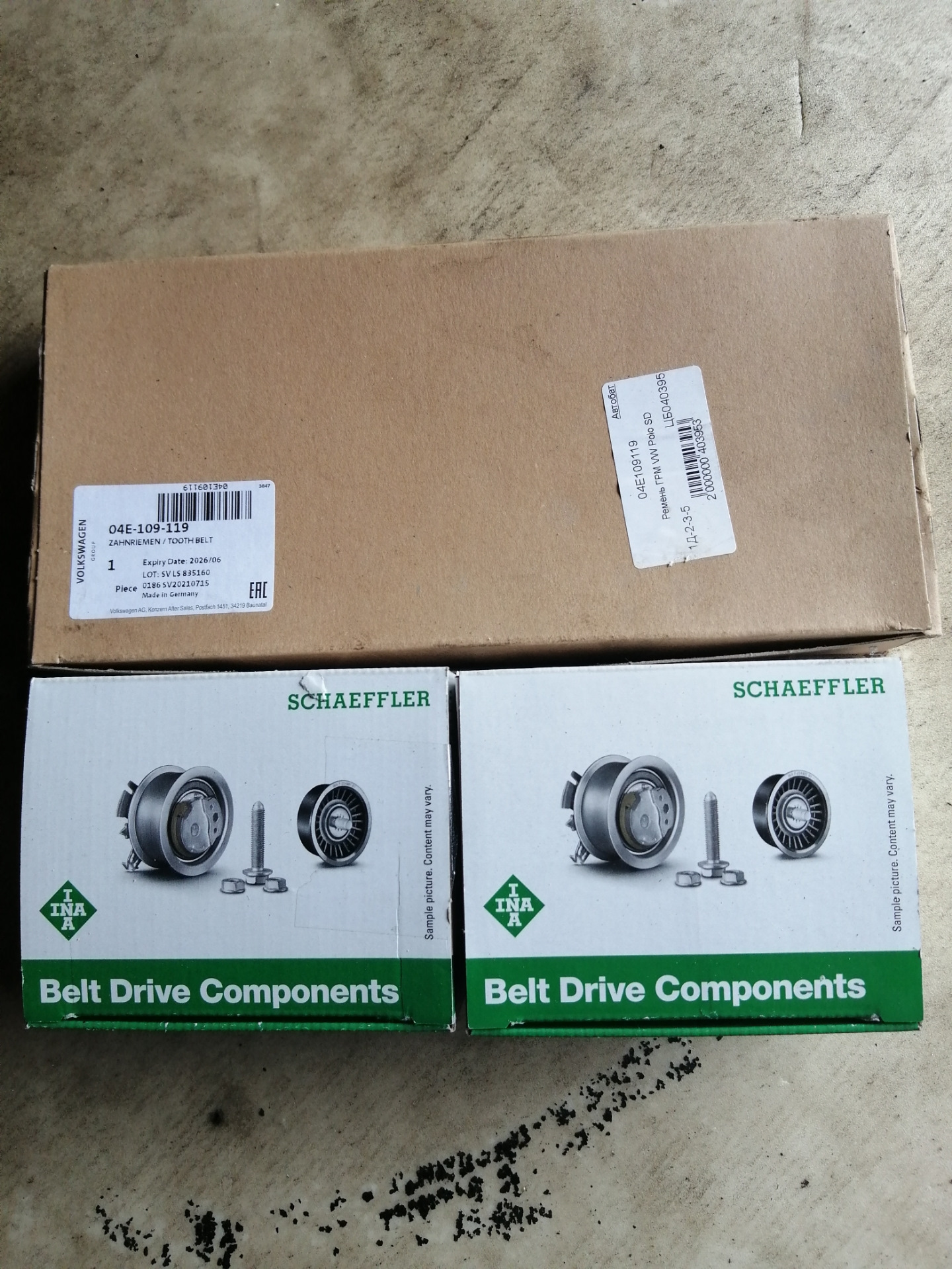 Замена ремня грм CWVA. Своими руками. — Volkswagen Polo Sedan, 1,6 л ...