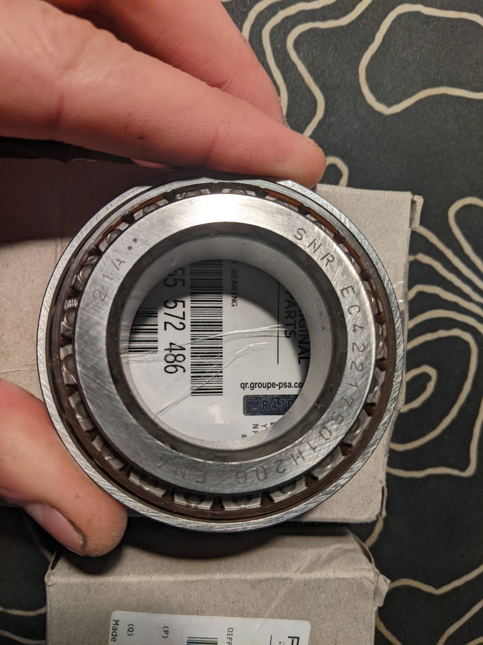 55572486 Комплект подшипников (2шт.) дифференциала. GM | Запчасти на DRIVE2