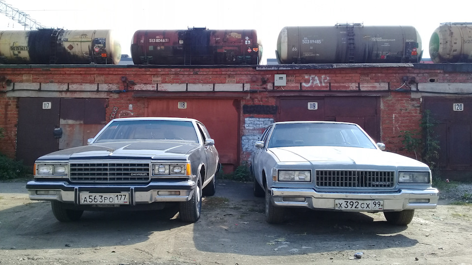 Brothers in iron — Chevrolet Caprice (3G), 5 л, 1984 года | стайлинг ...