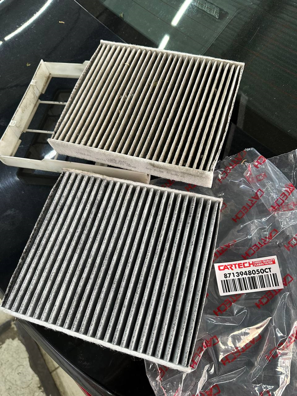 Новый салонный фильтр от Cartech 8713948050 CT — Toyota Camry (XV70), 3 ...