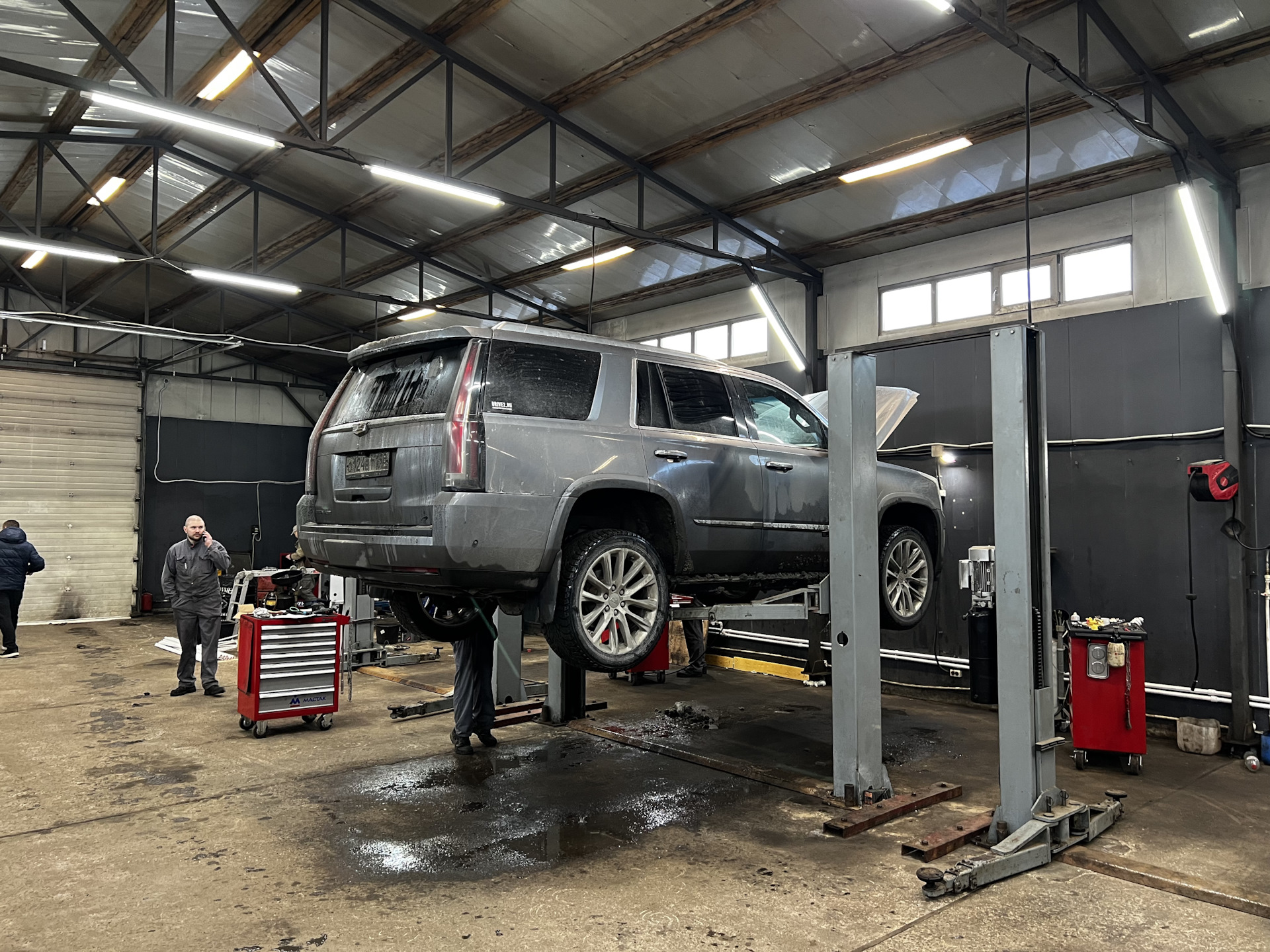 Обкатка после капремонта двигателя. Все ок, меняем масло. — Cadillac ...