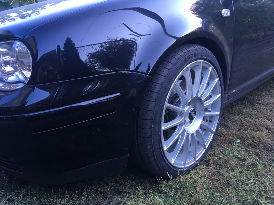 Запись пятнадцатая. Нашёл! OZ/RONAL Aristo — Volkswagen Golf GTI Mk4, 1 ...