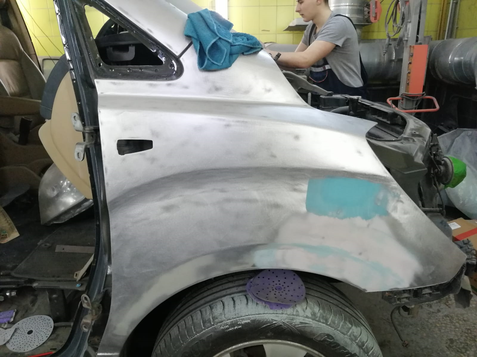 Чёрный фрак для "Grand Stareчка" — Hyundai Grand Starex, 2,4 л, 2010 ...