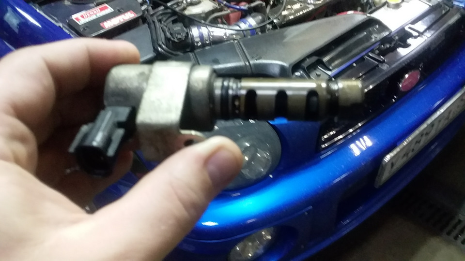 Чистка avcs — Subaru Impreza WRX STI (GD), 2 л, 2000 года | просто так ...