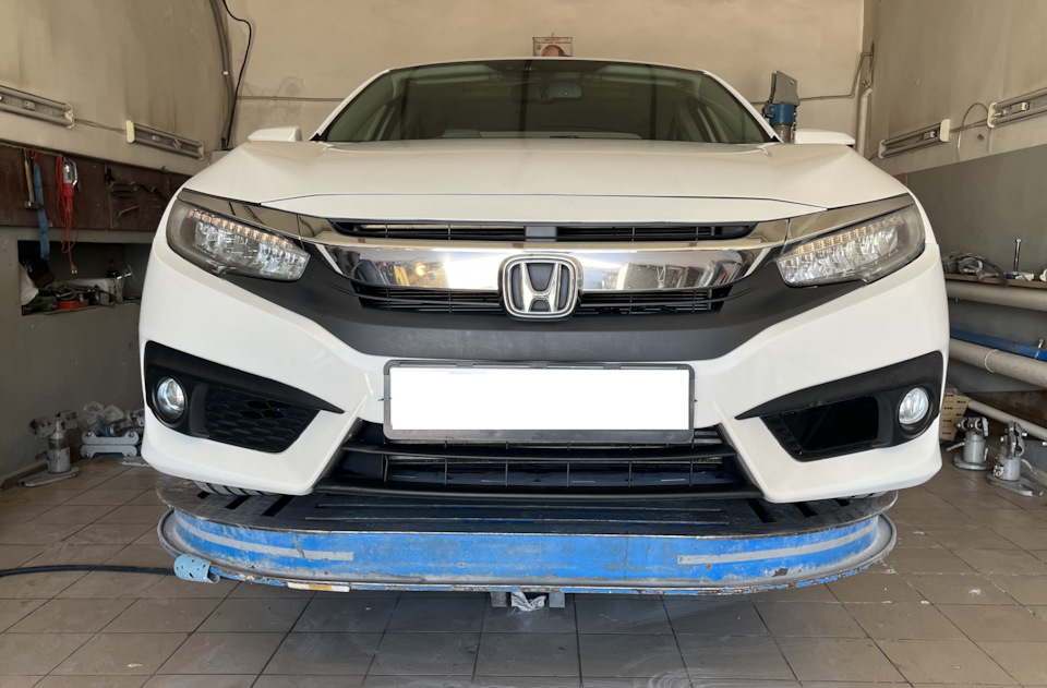 LED птф — Honda Civic 4D (10G), 1,5 л, 2016 года | тюнинг | DRIVE2