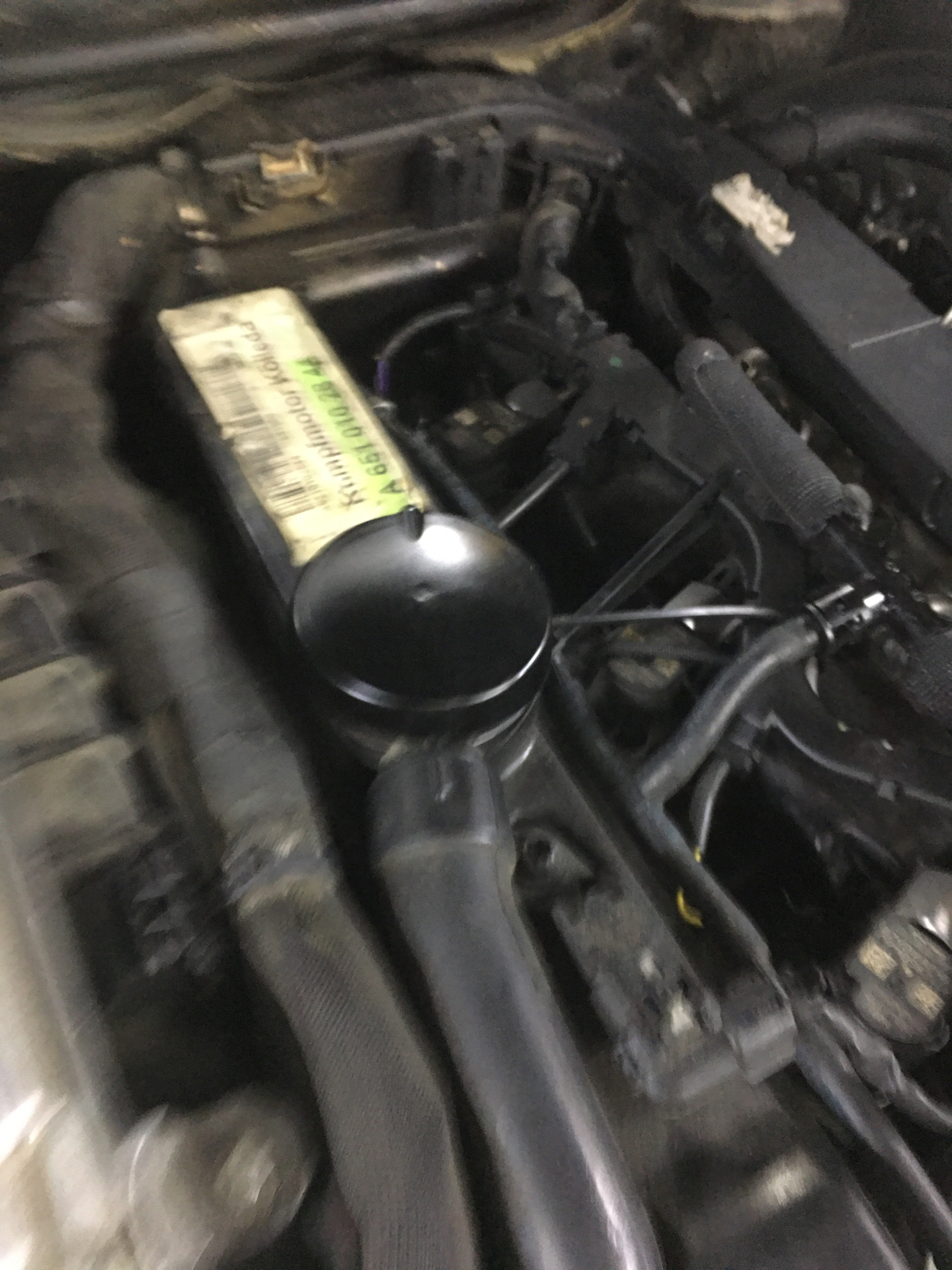 13. Запись для себя. Замена мембраны КВКГ ОМ651 — Mercedes-Benz E-Class ...