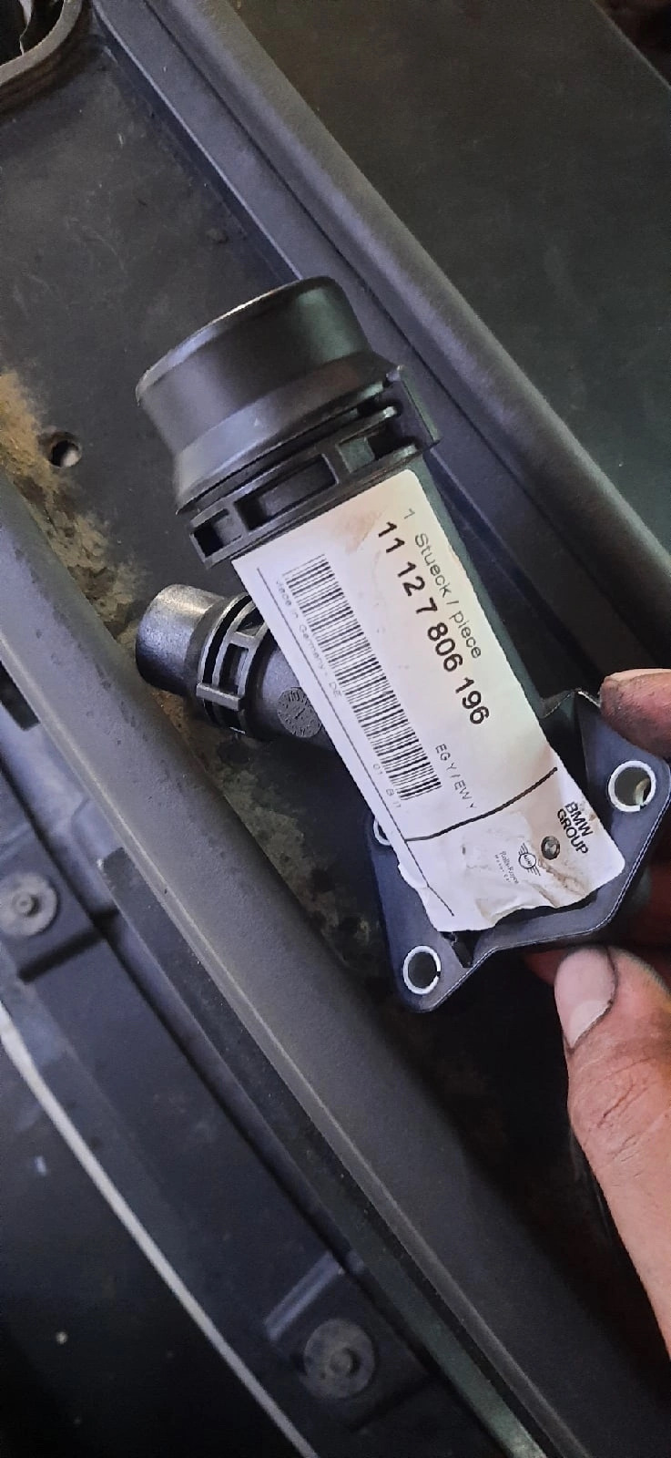 11127806196 Соединительный патрубок BMW | Запчасти на DRIVE2