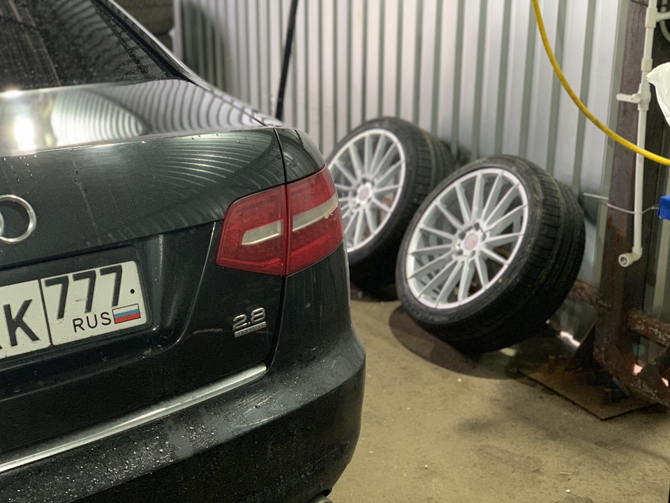 К лету готов. — Audi A6 (C6), 2,8 л, 2010 года | колёсные диски | DRIVE2