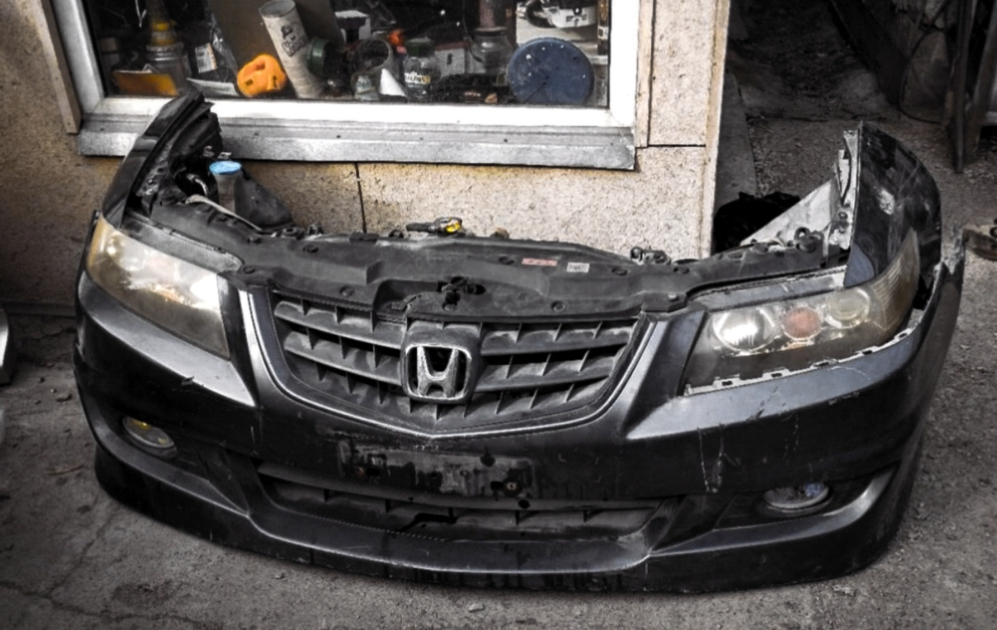 Бампер Modulo — Honda Accord (7G), 2,4 л, 2007 года | стайлинг | DRIVE2