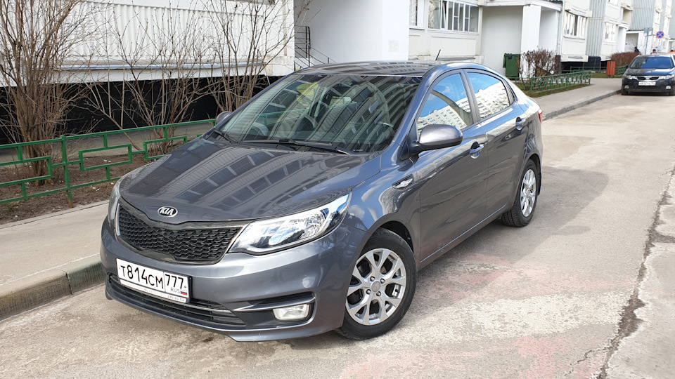 KIA Rio (3G) 1.6 бензиновый 2016 | де Жанейро на DRIVE2