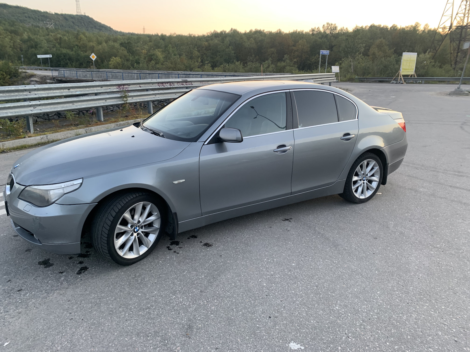 Зимние колёса 244 стиль 💪 — BMW 5 series (E60), 3 л, 2007 года ...