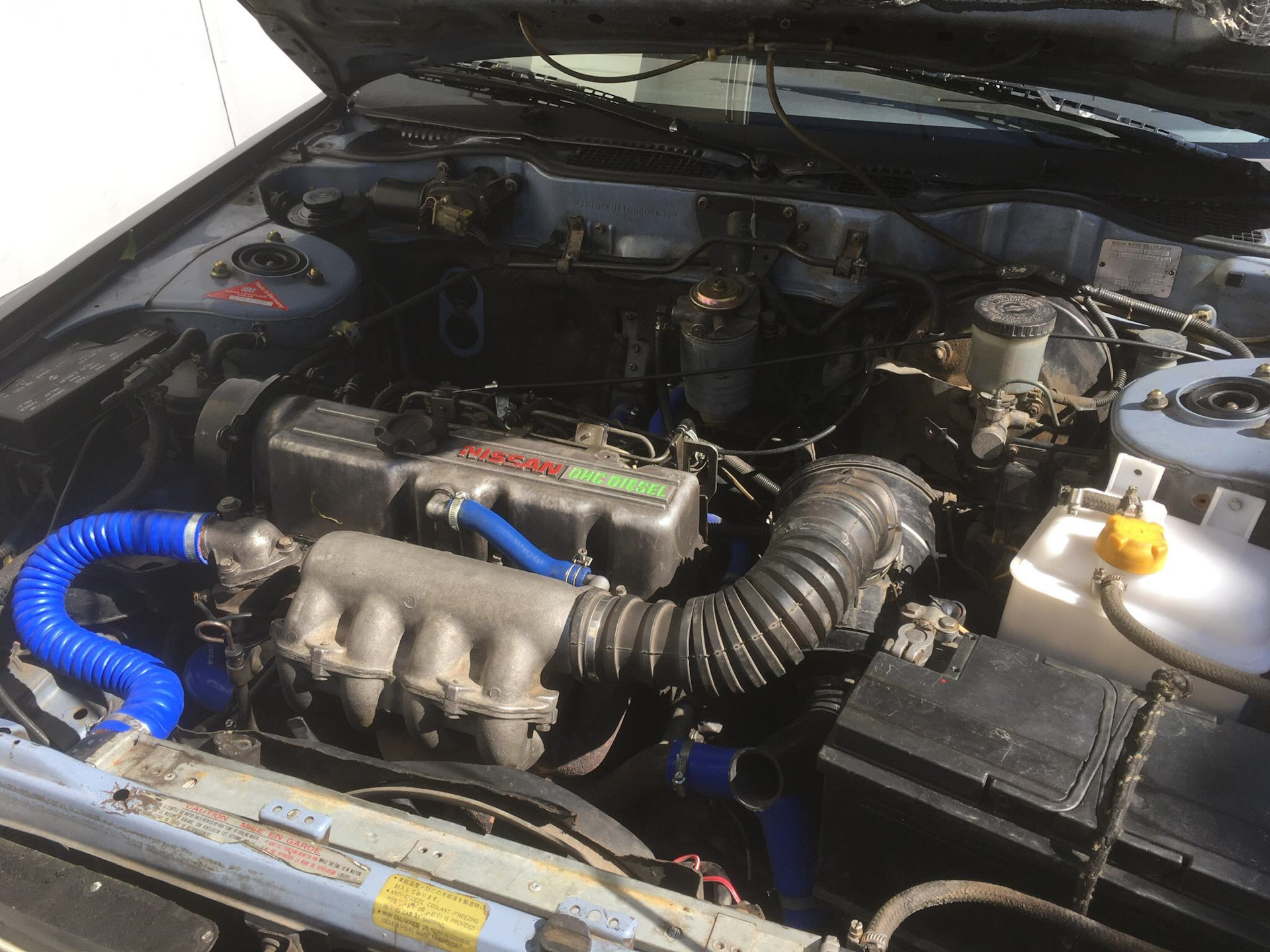 Химичим систему охлаждения — дешево, просто и сердито — Nissan Bluebird ...