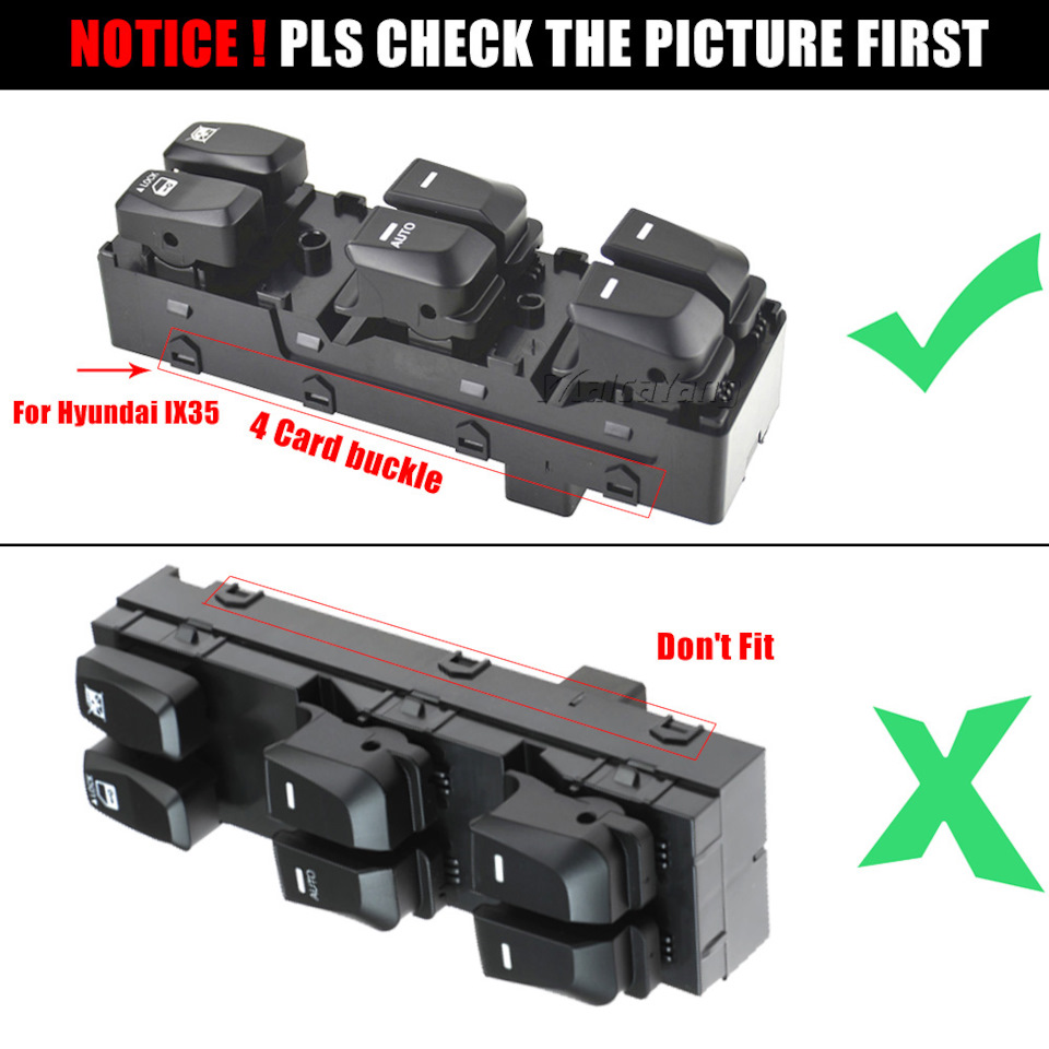 935712S000 Переключатель стеклоподъемника двери KIA HYUNDAI | Запчасти ...