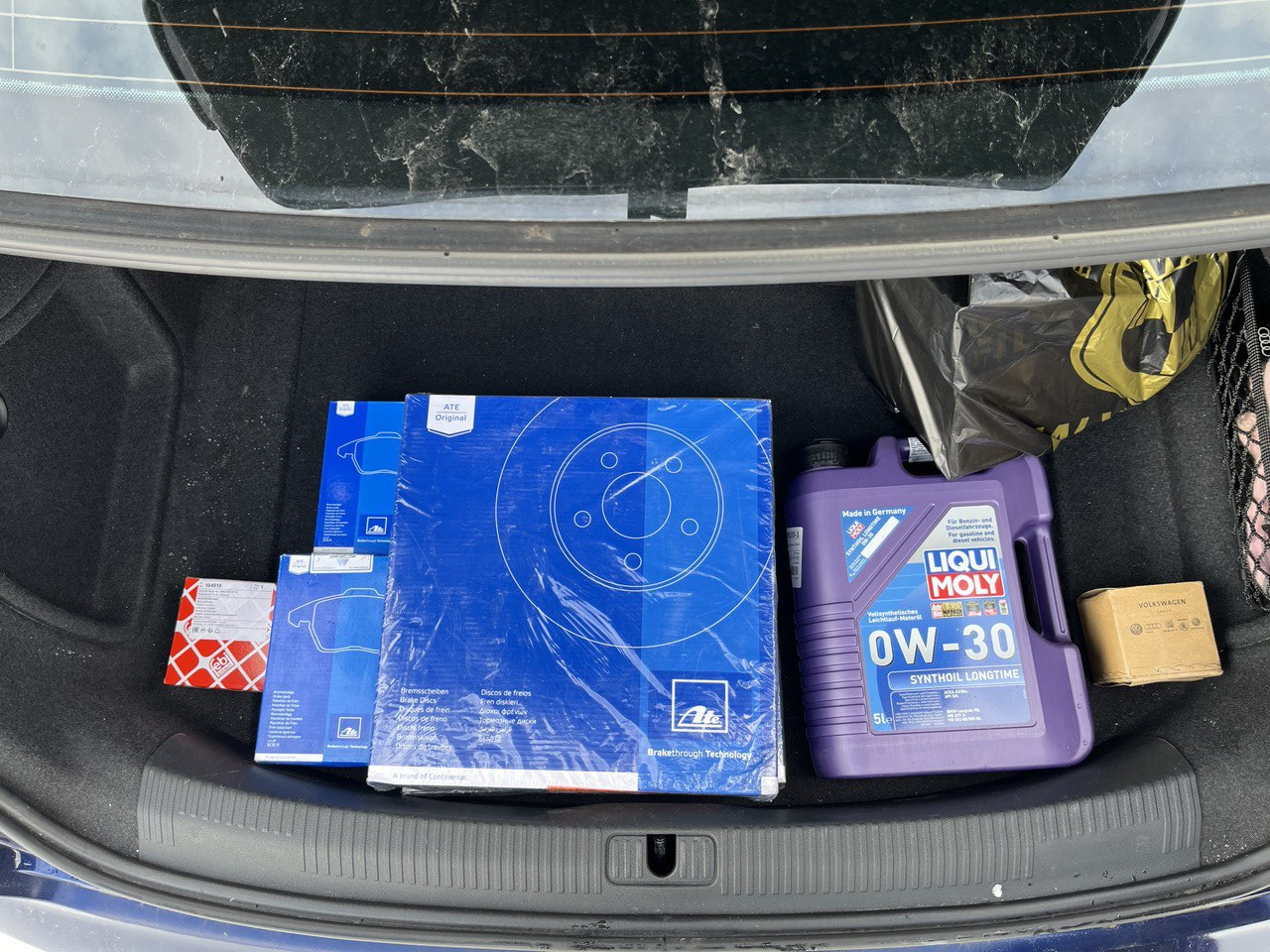 1. ТО + диски с колодками — Audi A4 (B9), 1,4 л, 2019 года | плановое ...