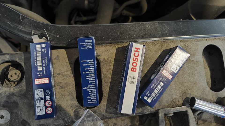 0242145541 Свеча зажигания BOSCH | Запчасти на DRIVE2