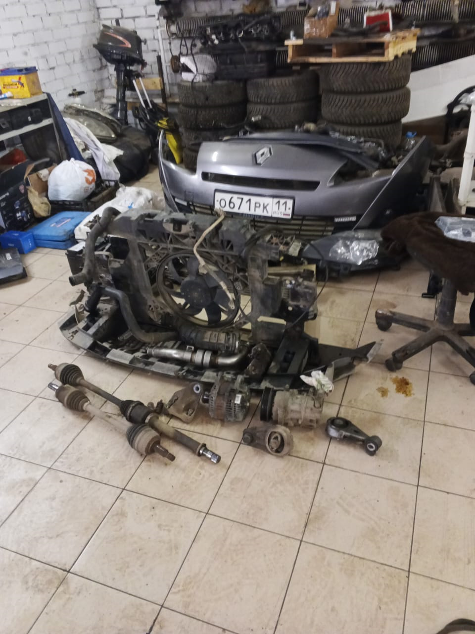 Большое ТО (которое вылезло из мелочи) — Renault Grand Scenic III, 1,5 ...