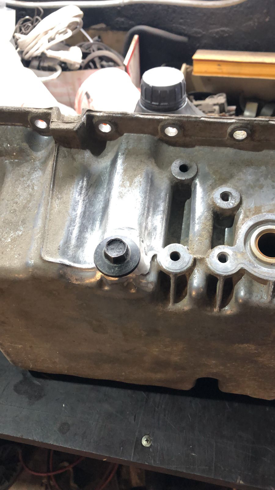 Переклейка поддона — Volvo S40 (2G), 2,4 л, 2007 года | визит на сервис ...