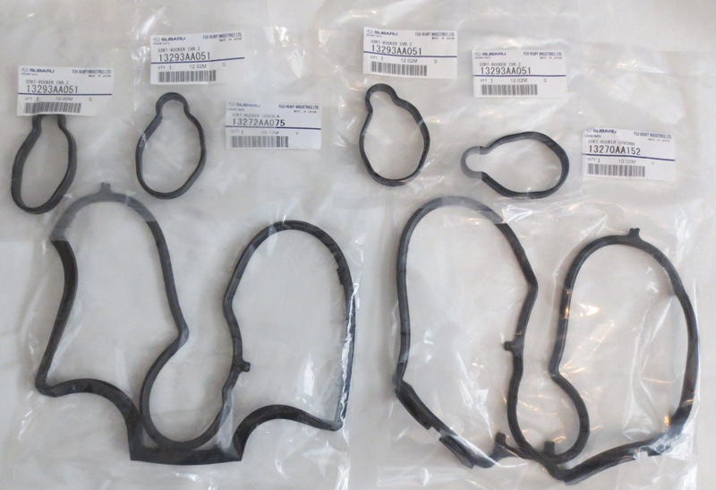 Замена прокладок клапанных крышек — Subaru B4 (BE), 2 л, 2001 года ...