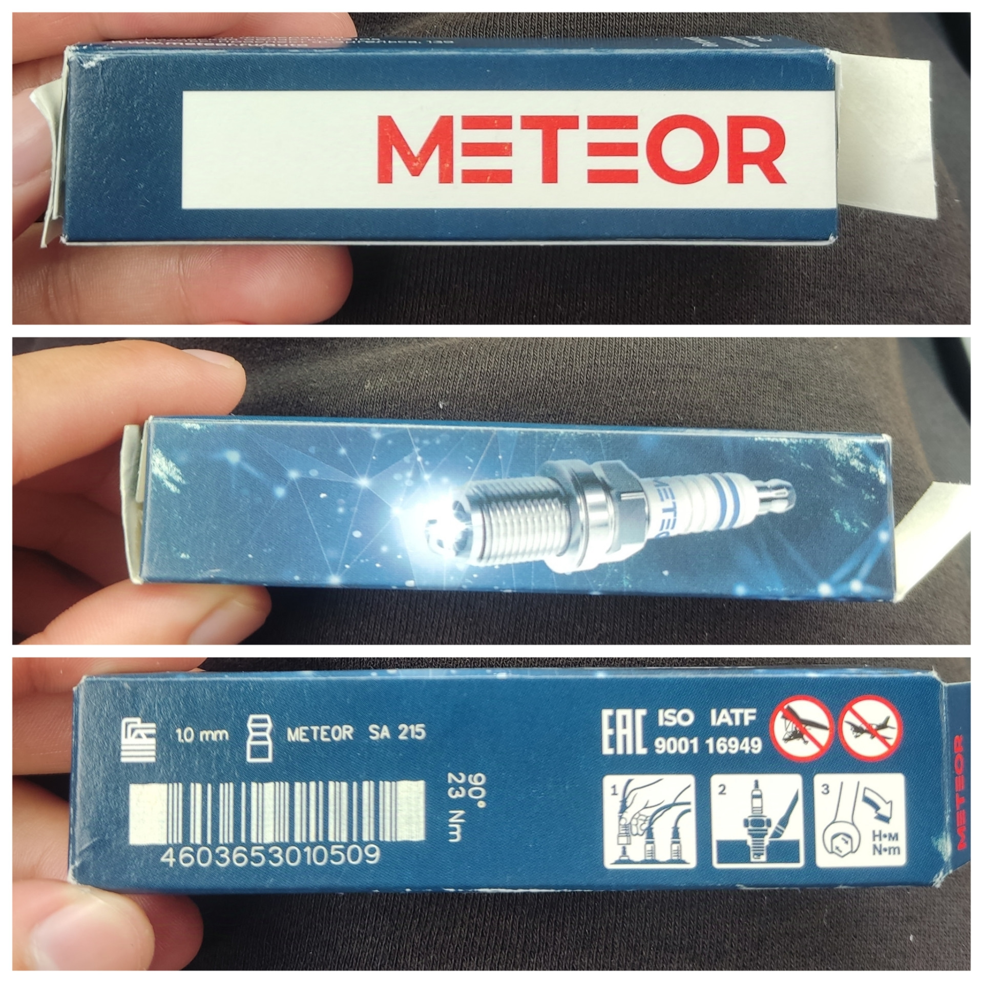 Замена свечей Meteor SA215 — KIA Rio (4G), 1,6 л, 2022 года | расходники | DRIVE2