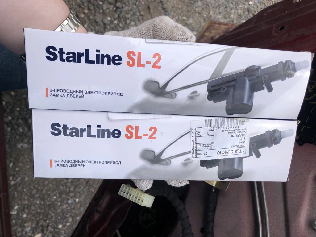 Замена электропривода передних дверей на StarLine SL-2 — Chevrolet Lanos, 1,5 л, 2007 года ...