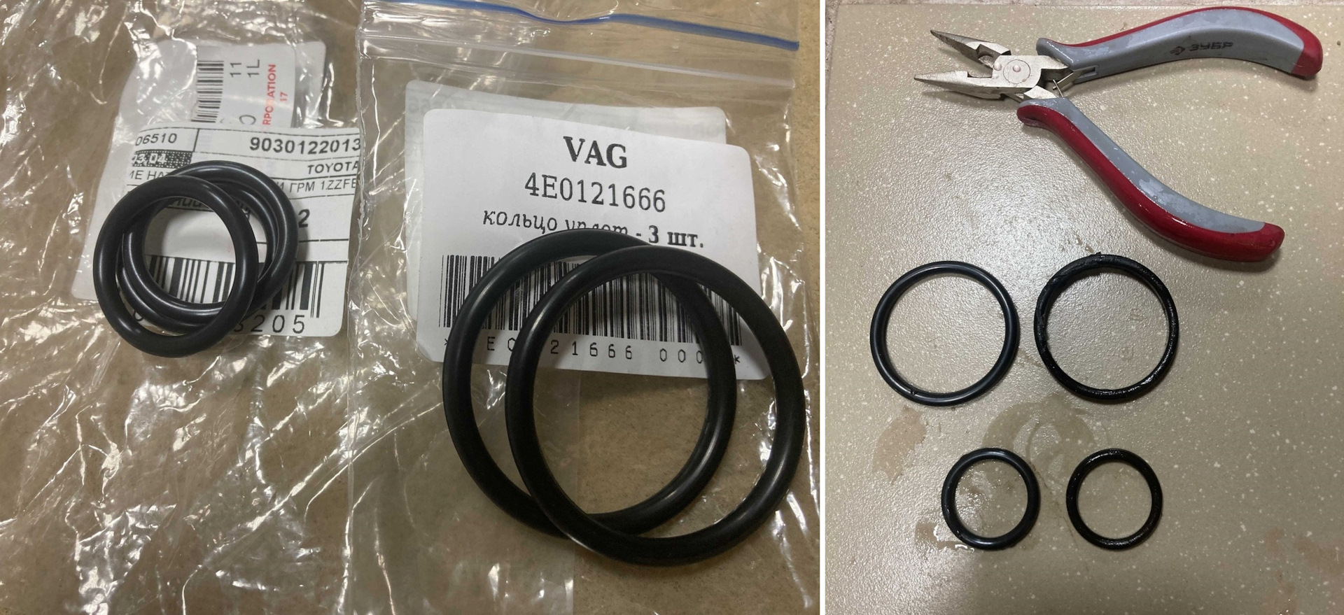 Система охлаждения Е39:замена термостата, доп.помпы, уплотн.колец ...