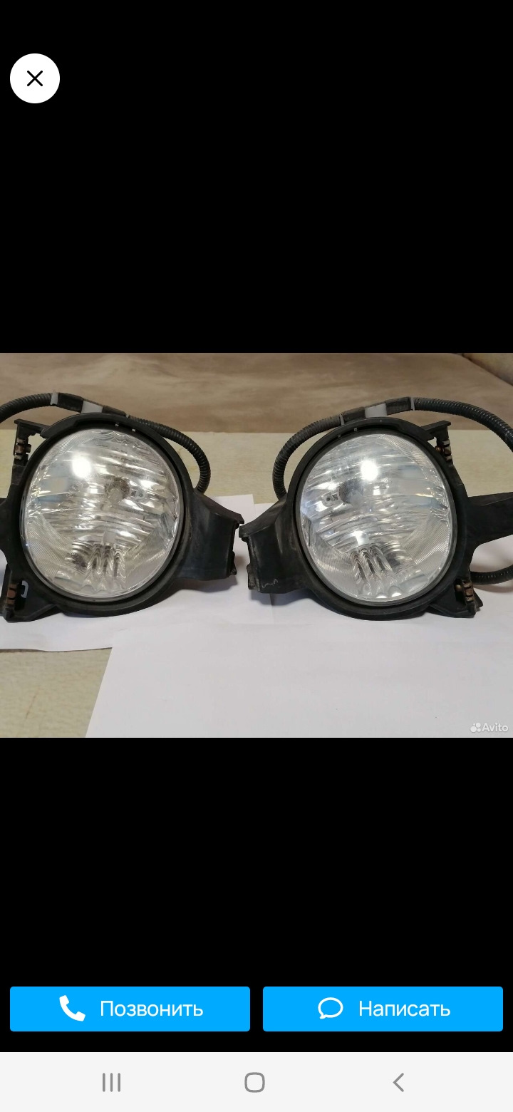 ПТФ — Toyota Noah (2G), 2 л, 2007 года | запчасти | DRIVE2