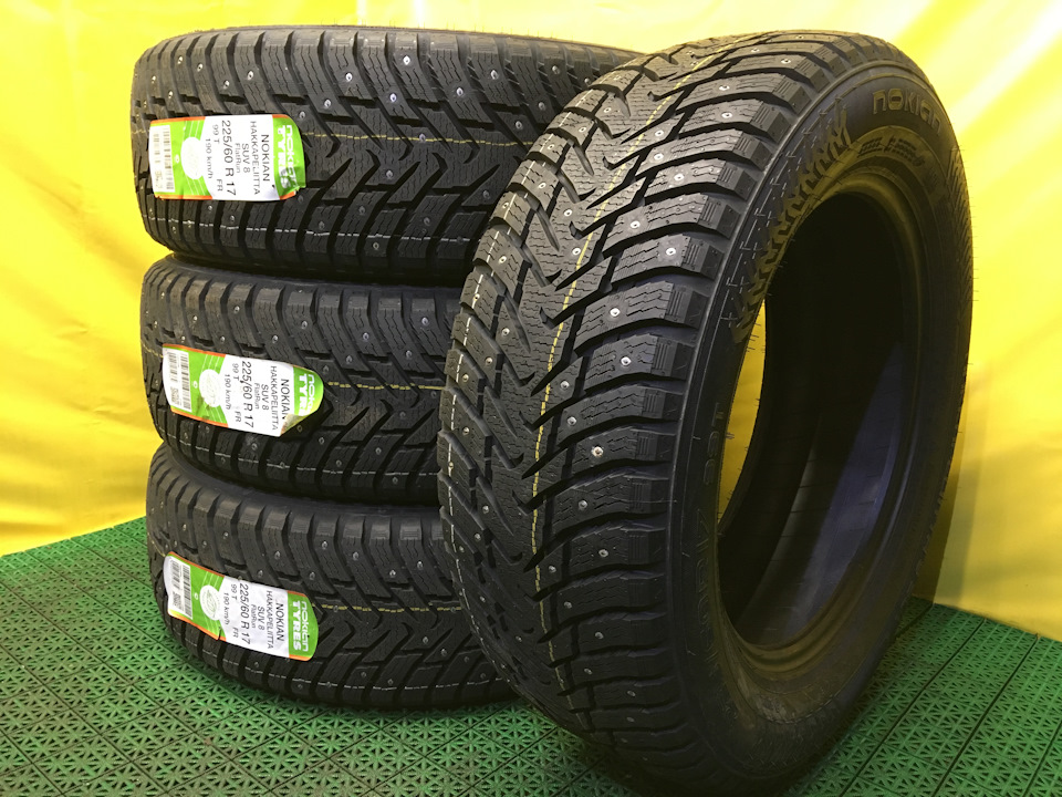 Nokian Hakkapeliitta 8 SUV 225/60 R17 Flat Run — Vredestein-Russia на ...