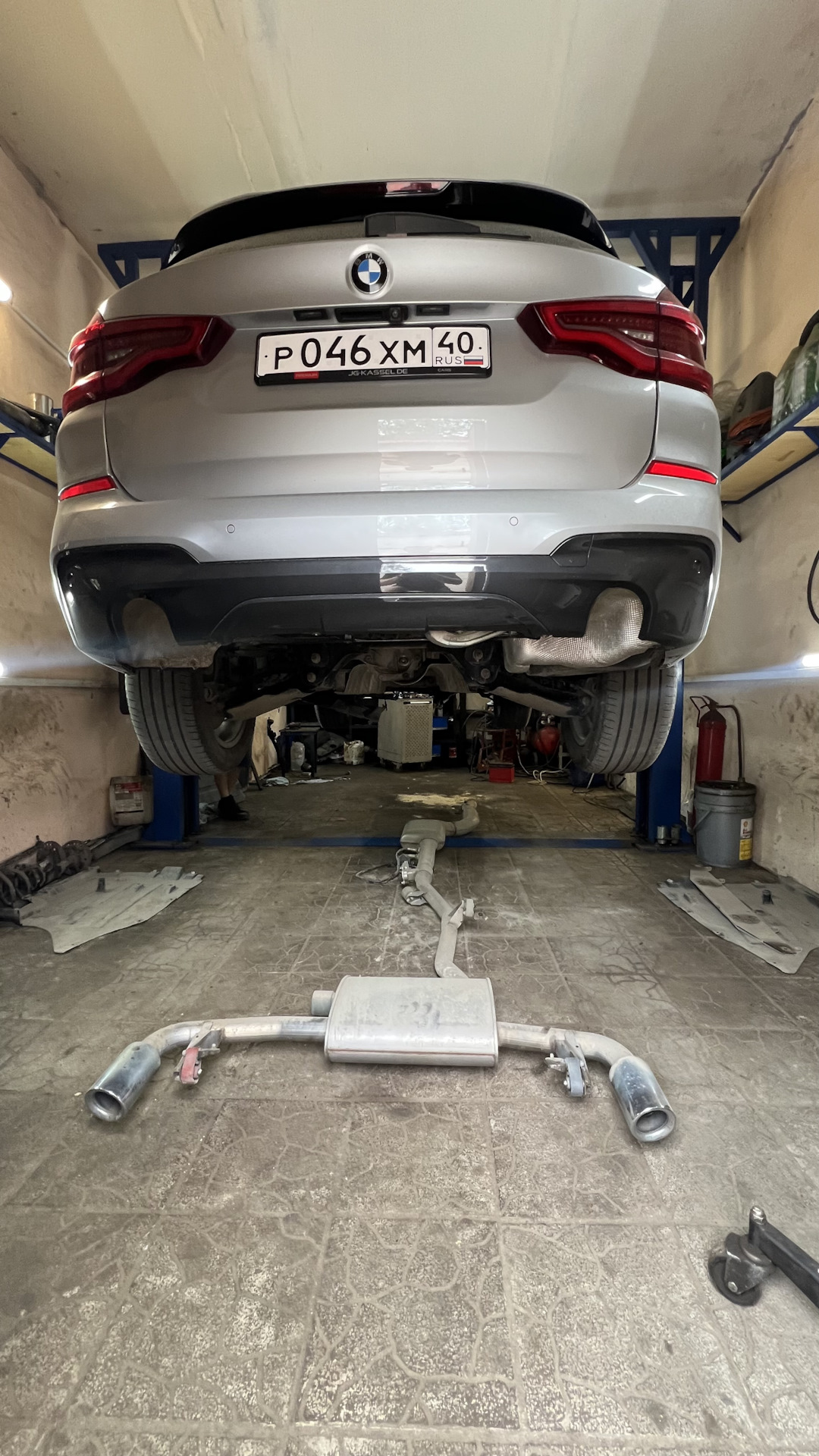 Замена гофры X3 G01 _ нюансы для привезенок — BMW X3 (G01), 2 л, 2019 ...