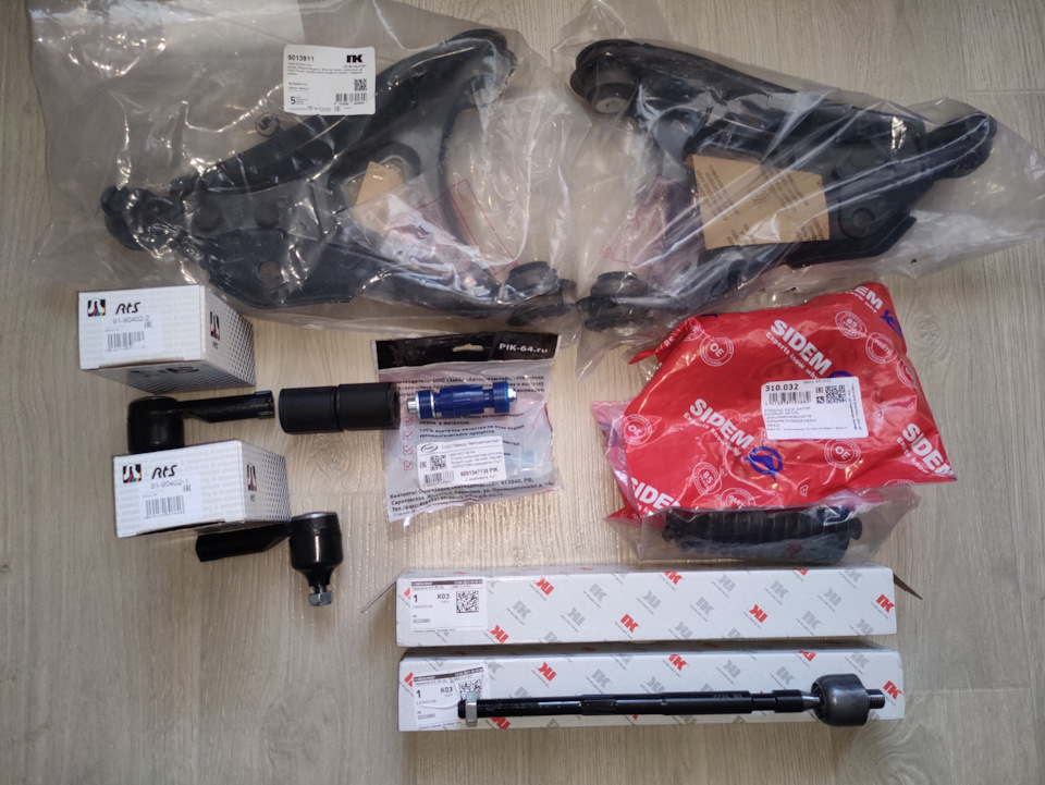 Передняя подвеска — Renault Symbol, 1,4 л, 2007 года | запчасти | DRIVE2