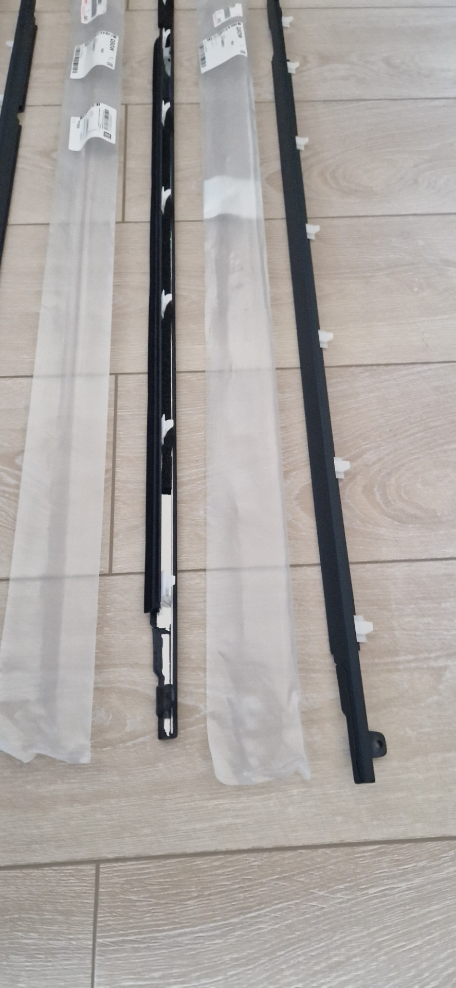 №43 Новые молдинги — Toyota Land Cruiser 80, 4,2 л, 1997 года ...