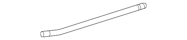 A2058300002 Патрубок охлаждающей жидкости пластиковый C W205 Mercedes ...