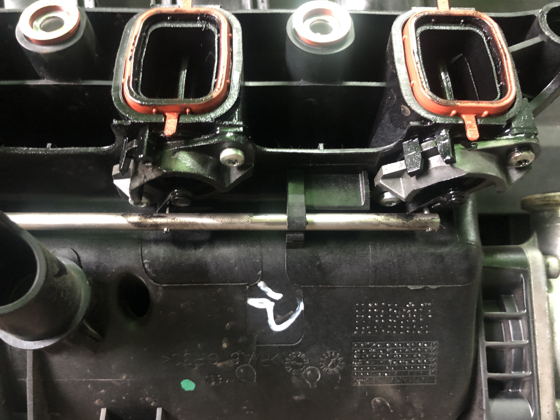 Впускной коллектор — BMW X3 (E83), 3 л, 2008 года | тюнинг | DRIVE2