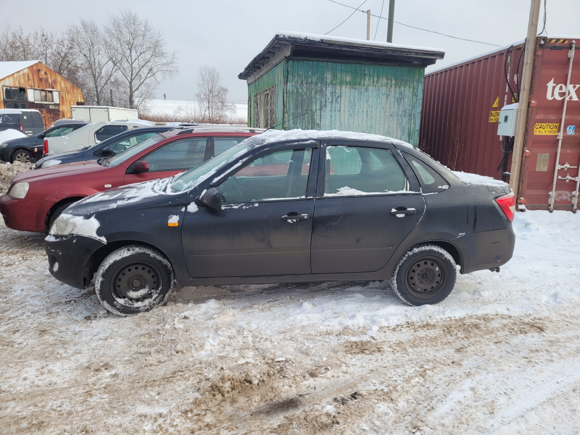До и после) — Lada Granta, 1,6 л, 2013 года | просто так | DRIVE2