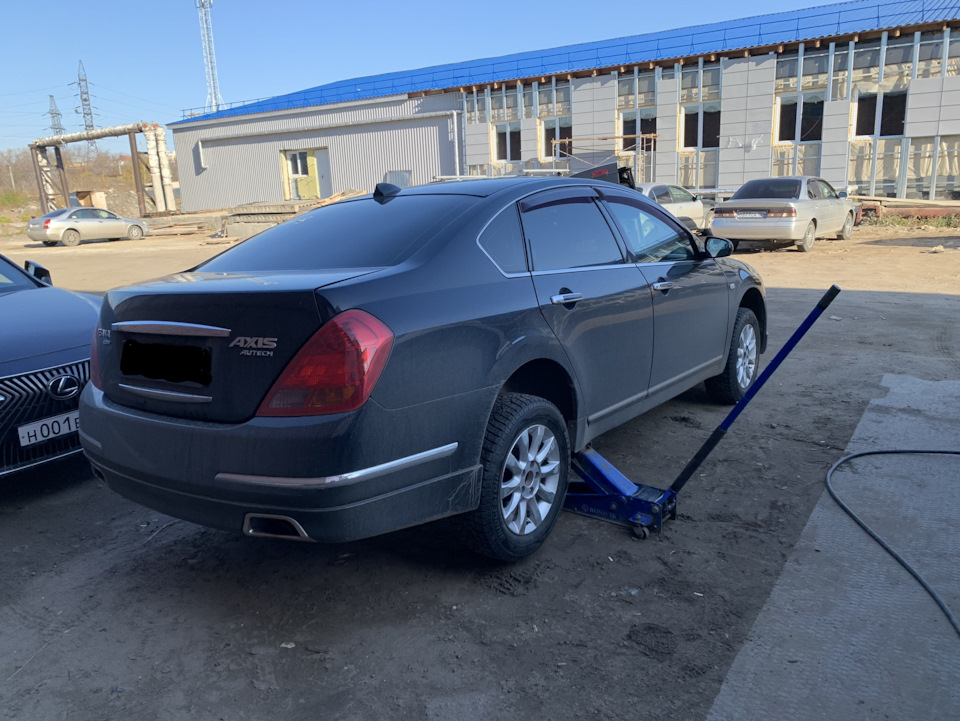 Зимние колеса поставил. — Nissan Teana (J31), 2,3 л, 2007 года | шины ...